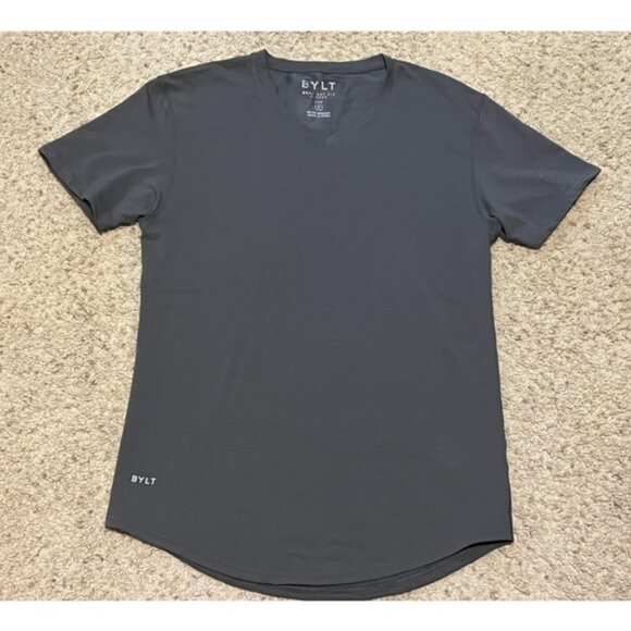 BYLT Basics | Shirts | Bylt Mens Drop Cut Short Sleeve Vneck Lux Shirt ...